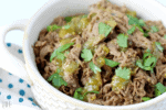 Shredded Beef Verde (Slow Cooker Recipe) - HappiHomemade