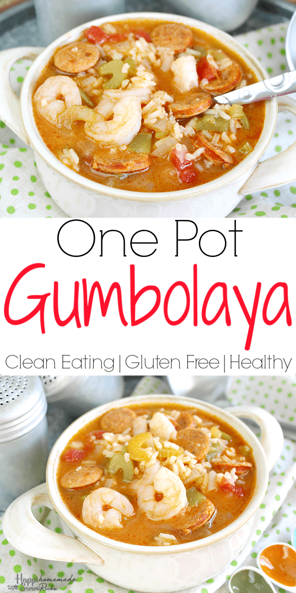 Skinny Gumbo Jambalaya - HappiHomemade