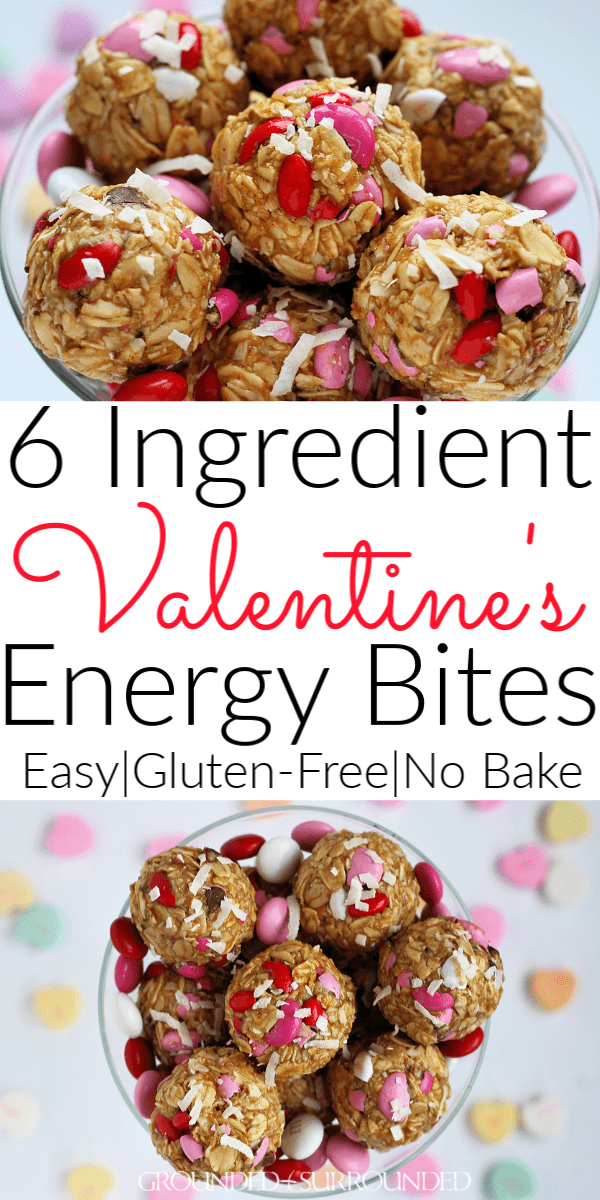 Valentine’s Day No Bake Energy Bites - HappiHomemade