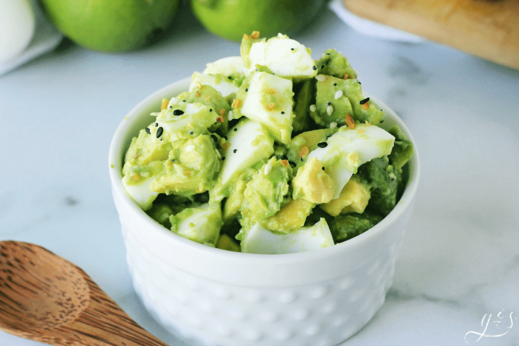 Clean Eating Avocado Egg Salad - HappiHomemade with Sammi Ricke