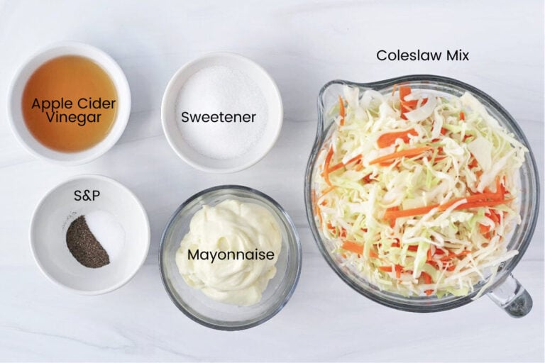 Easy Coleslaw Recipe - HappiHomemade