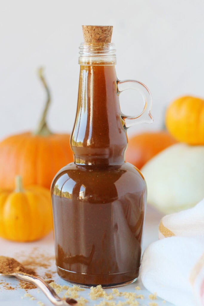 Pumpkin Spice Coffee Syrup (Low-Sugar) - HappiHomemade