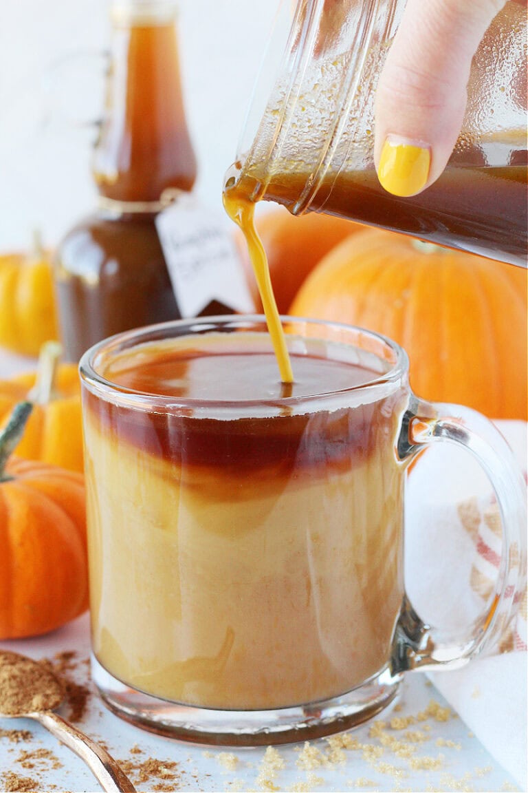 Pumpkin Spice Coffee Syrup (Low-Sugar) - HappiHomemade