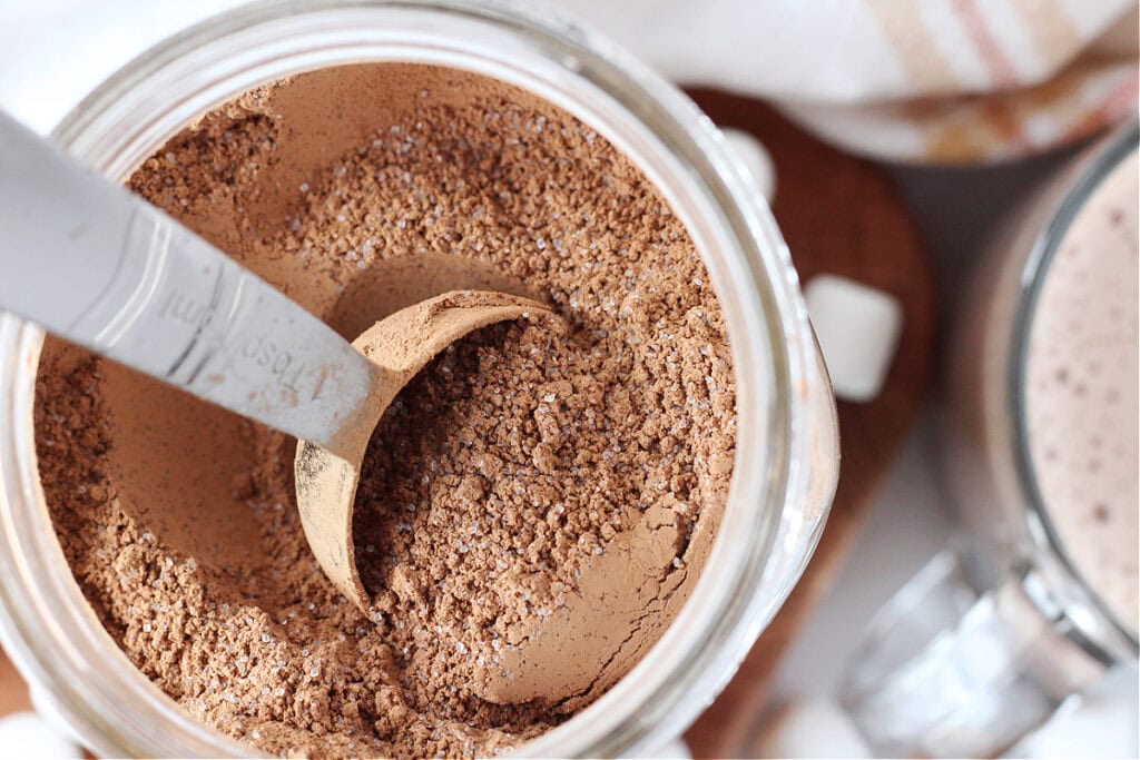 Homemade Hot Cocoa Mix (Lower Sugar) - HappiHomemade