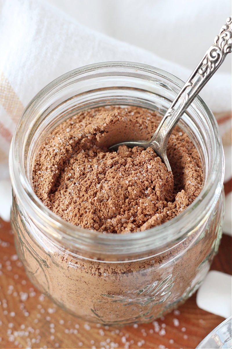 Homemade Hot Cocoa Mix (Lower Sugar) - HappiHomemade