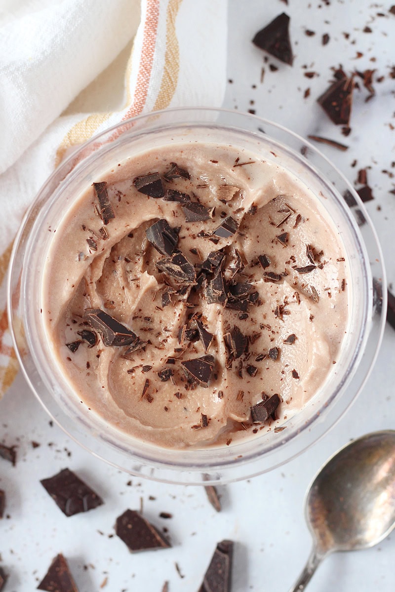 Ninja Creami Chocolate Ice Cream Recipe - HappiHomemade